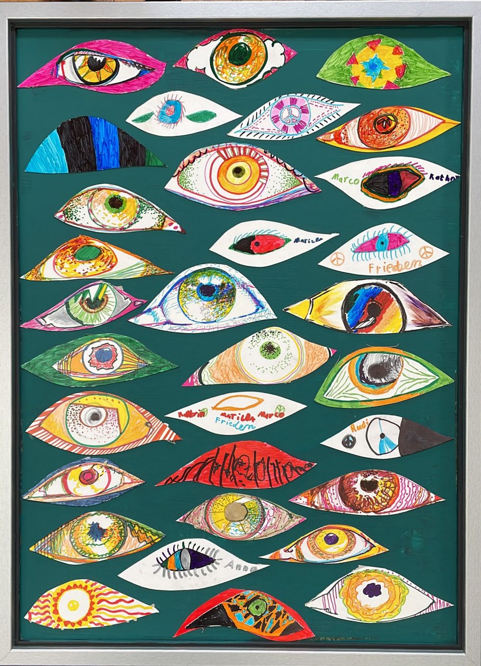 Auktion: Maler Mike Mathes "Künstler der 1000 Augen" - Lebenshilfe ...